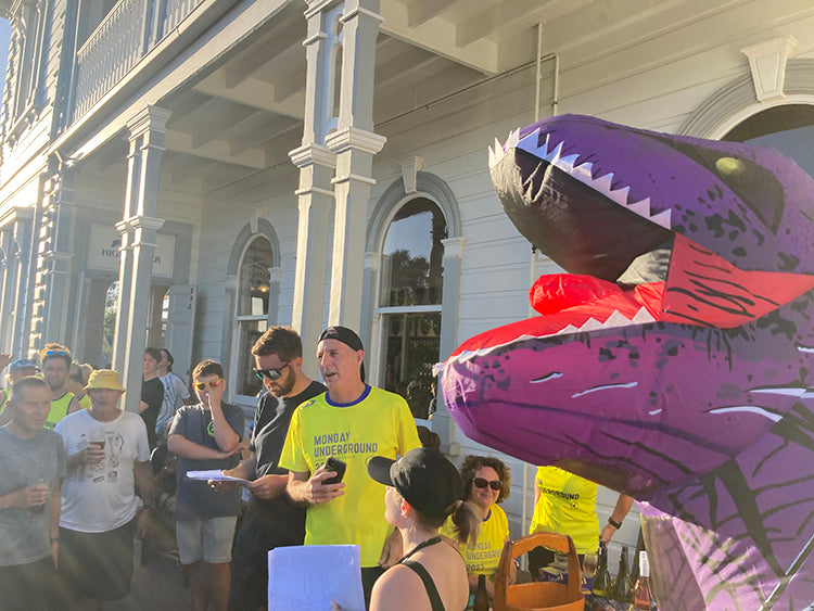 Supporting local - the Running Beast visits the Monday Underground Run ...