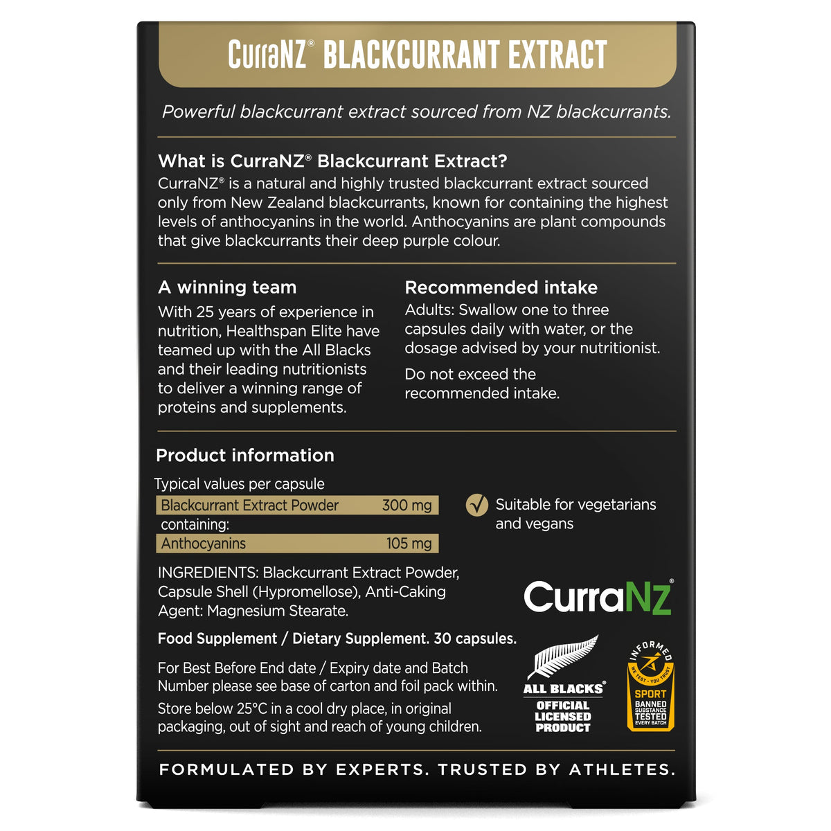 The Healthspan Elite CurraNZ Supplement – CurraNZ - New Zealand